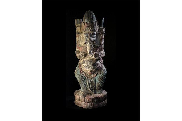 Inde - Statue de Ganesh en bois