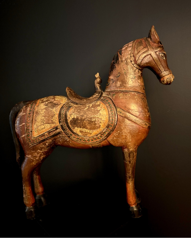 India - Marwari horse statue